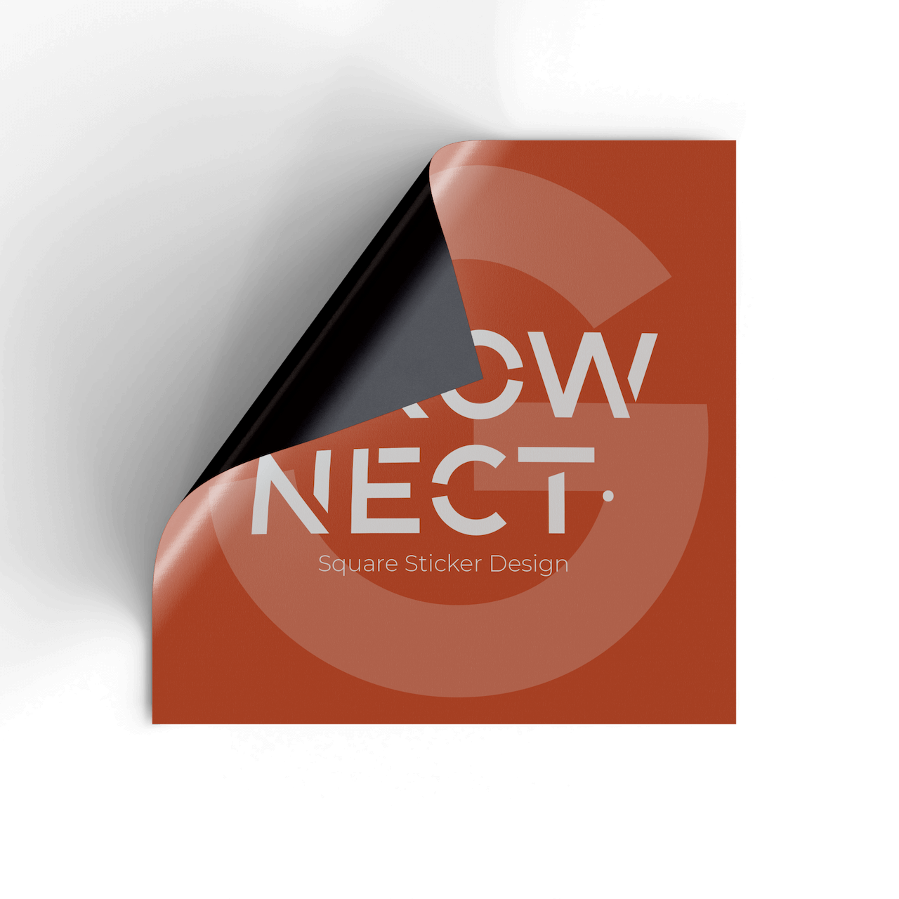 Sticker square design - GrowNect® - We design, create, improve and ...